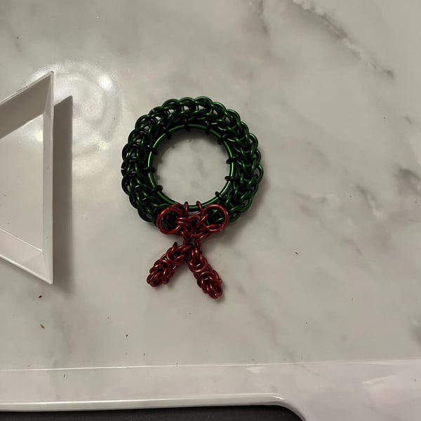 Baseball Chain Maille Tutorial (chainmail Kit/material Pack Sold Separately) - Etsy