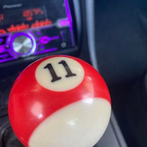 Billiard Pool Ball Shift Knob Threaded Gear Shifter Shifting - Etsy