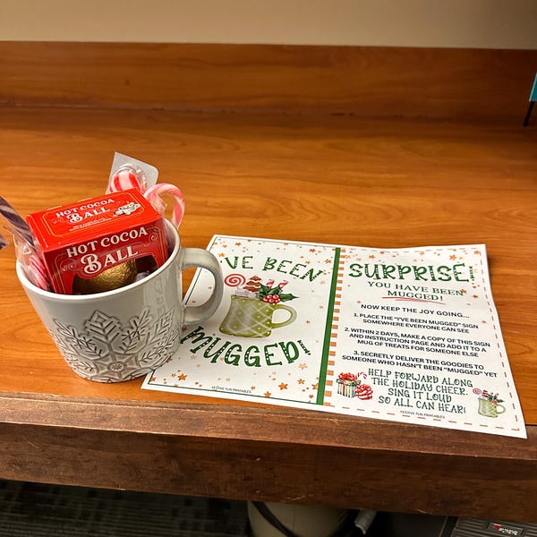 You've Been Mugged Surprise Printable Game, Coworker Neighbor or Friend ...
