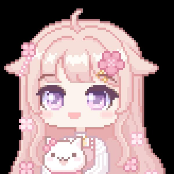 Pastel Aesthetic Pop up Box Window Twitch Panels Purple Moon Sky Stream ...