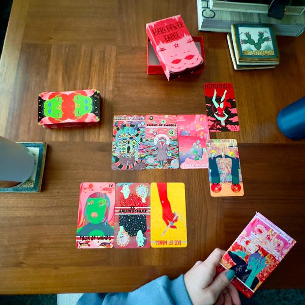 Mars Power Tarot Deck - Etsy