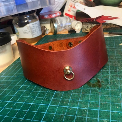 Patterns for Leather Choker Necklace PDF Leather Pattern - Etsy