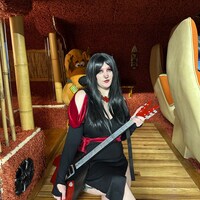 Petite Sized Marshall Lee Axe Guitar From Adventure Time Cosplay ...