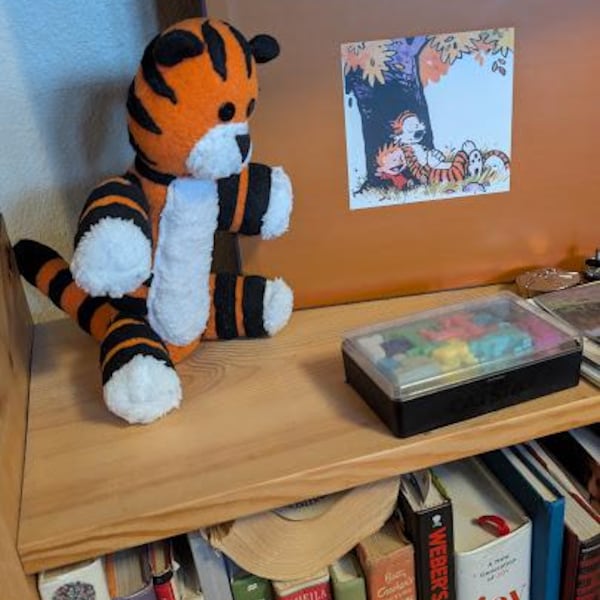 Stuffed Hobbes Plush Tiger 14" Character Collectable - Etsy