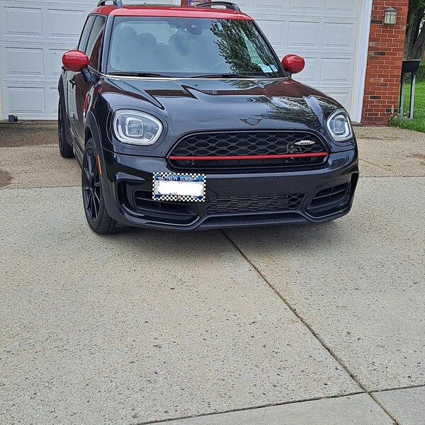 Cool Punk Checkered Skull License Plate | Unique Car Accessories for ...
