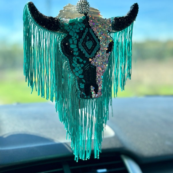 Large Aztec Bull Car Freshie, Freshie, Read Item Description for Size ...