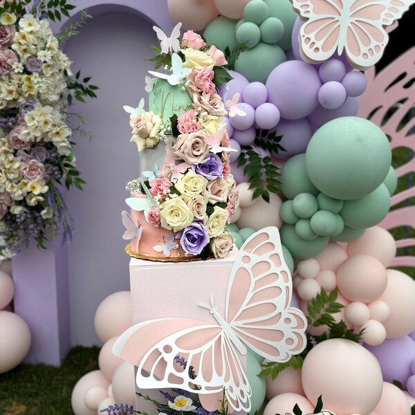 Bespoke Acrylic Cake Charms | Heart Cake Charms | Custom | Personalized ...