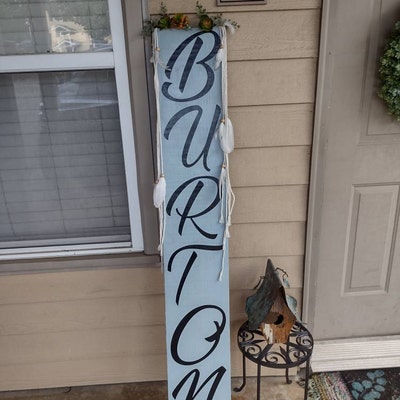 DIY Porch Sign Vinyl Letters Vinyl Numbers Craft Supplies - Etsy