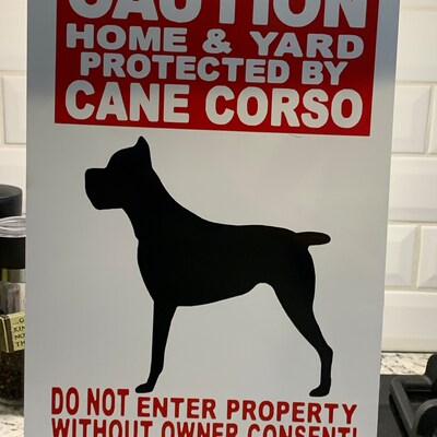 Bouvier Des Flandres Dog Aluminum Sign: 9x12, or 12x18 - Etsy