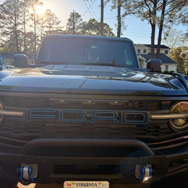 2010-2014 Ford Raptor Grill Letters Decals - Etsy