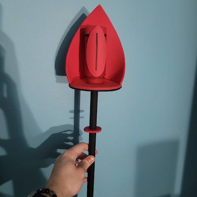 Hazbin Hotel Alastor Staff - Etsy