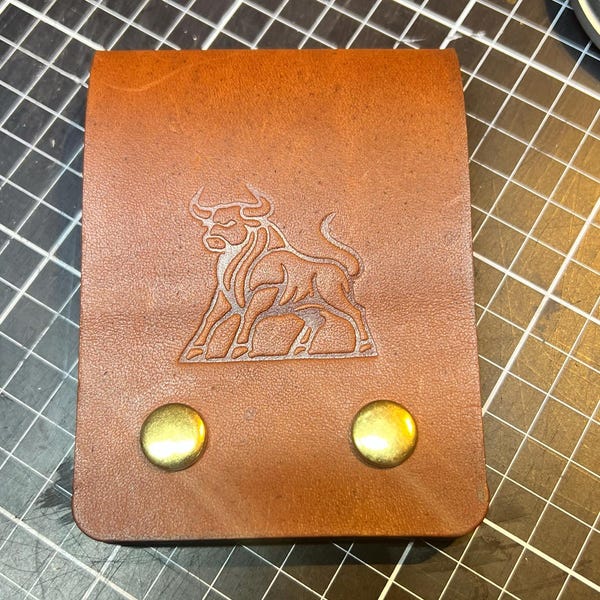 Leather Belt Pouch Pattern PDF | EDC Bag Pattern | Leather EDC Pouch ...