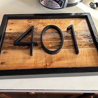 House Number Sign Painted Farmhouse Address Sign - Etsy Canada