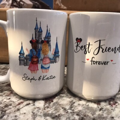 Best Friends Forever Mug Gift for Best Friends Best Friends Forever BFF ...