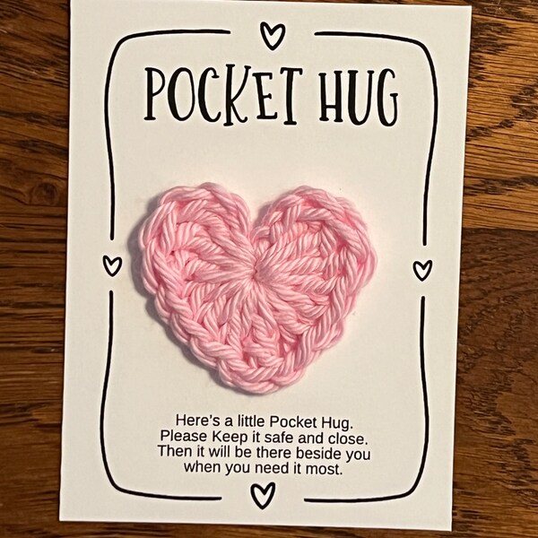 Pocket Hug Cards, Pocket Hug Tags Printable Pocket Hug Token Cards ...