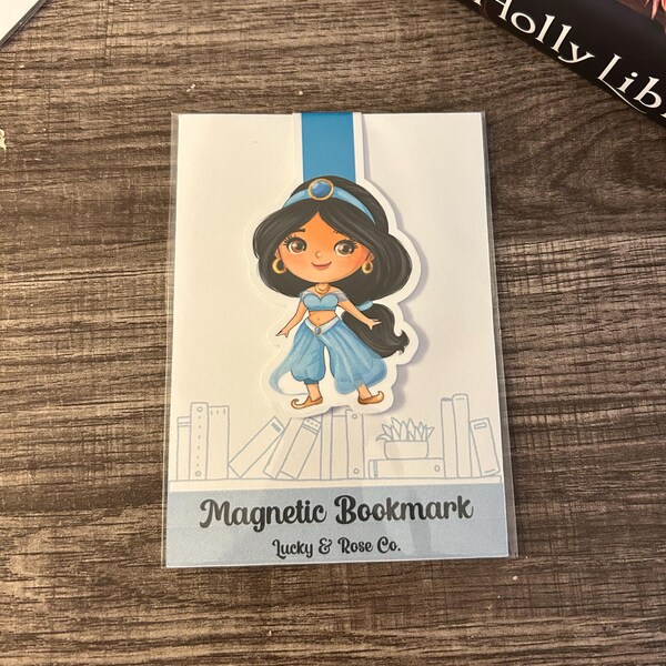Magnetic Princess Bookmark | Princess Bookmark | Gift for Readers ...