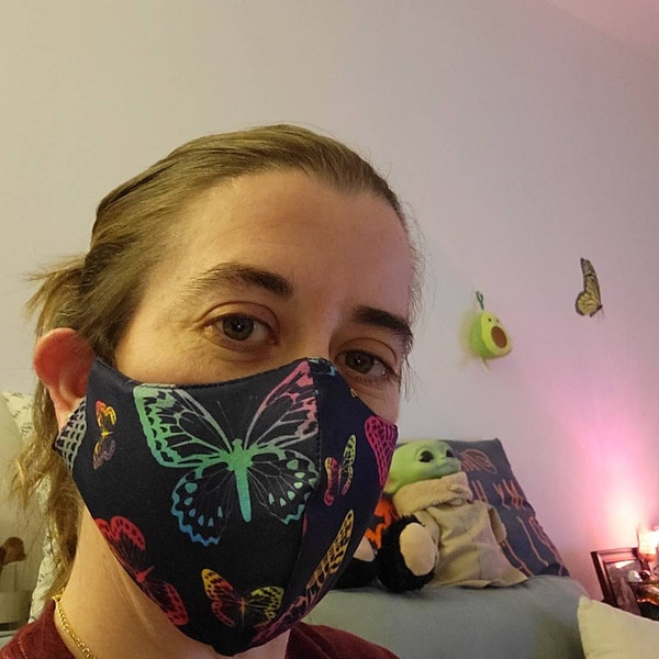 Extra Large Face Mask for Men / XL and XXL Masks / 100% Cotton ...