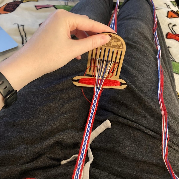 Rigid Heddle Backstrap Loom Kit for Bandweaving, Everything You Need ...