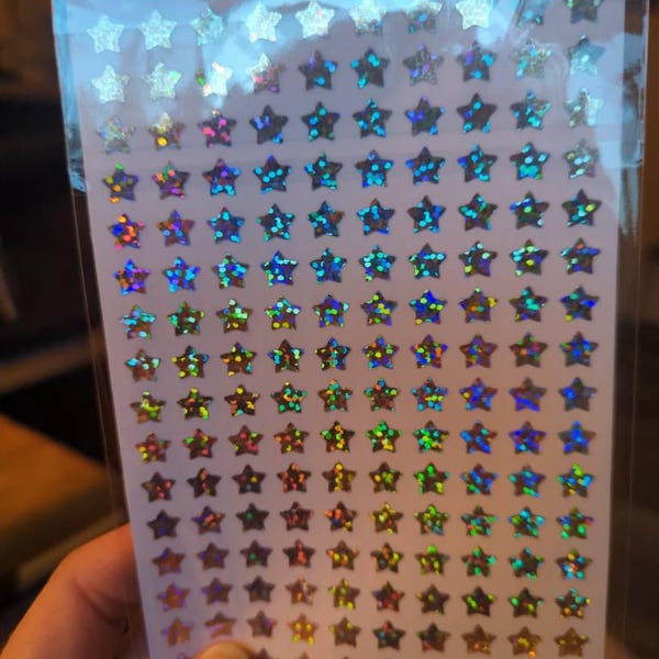 Glitter Square Stickers! - Custom Size and Color - Pastel Pink/blue ...
