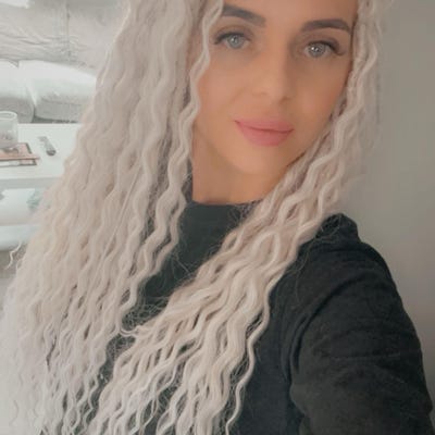 Curly Dreads Crochet Double Ended Dreads Extensions Blonde Dreads Brown ...