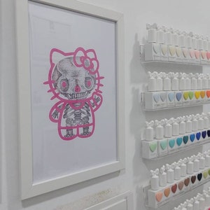 Skello Kitty Skeleton X-ray Diagram Pointillism - Etsy