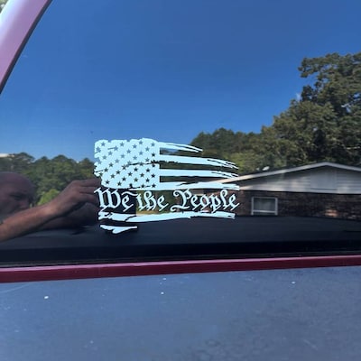 2nd Amendment We the People American Flag Car Truck Van Window - Etsy