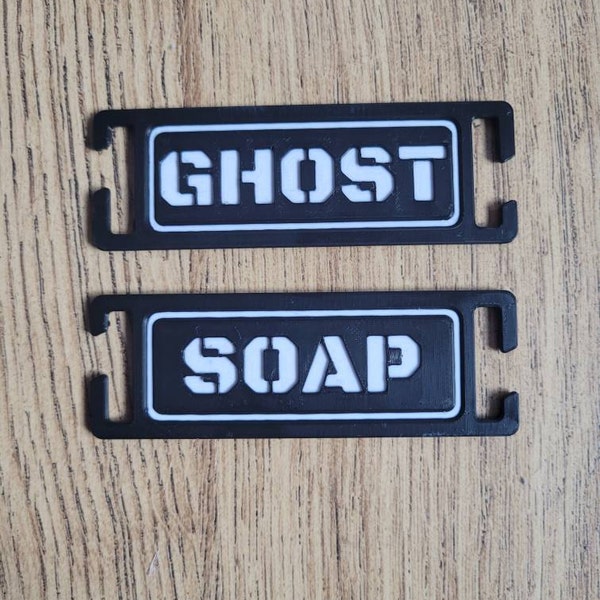 Custom Personalised Tactical MOLLE Name Tag/patch Airsoft/cosplay ...
