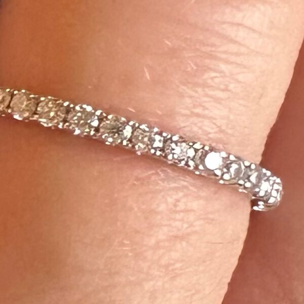Personalized Letters Wedding Matching Band, 14k 18k Gold Diamond His ...