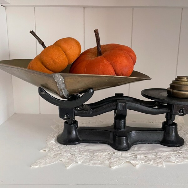 DIGITAL FILE Primitive Grungy Fall Pumpkin Gourds Printable Sewing ...