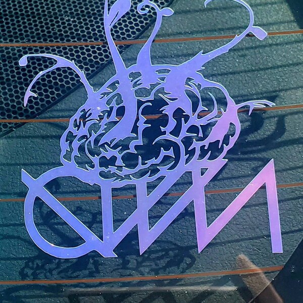 Ganja White Night Vinyl Decal | GWN | Holographic Sticker | EDM Decal ...