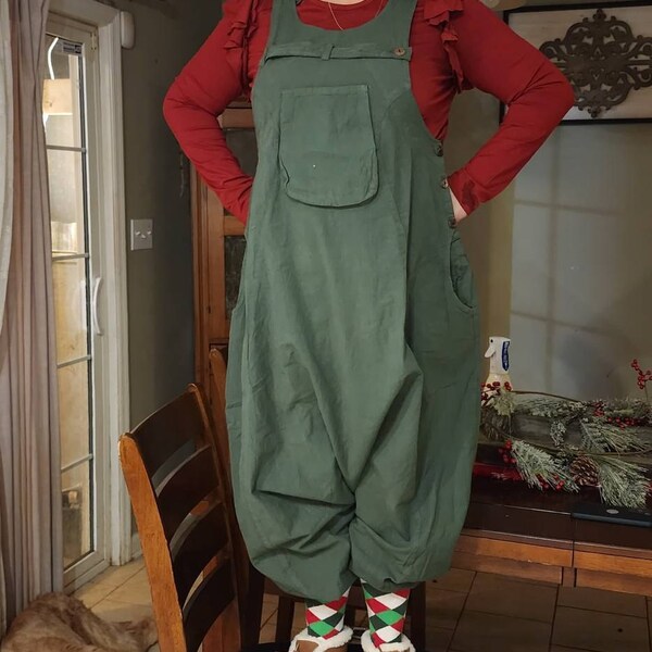 Funky Unisex Overalls, Pure Cotton Overalls, Loose Fitting, Handmade ...