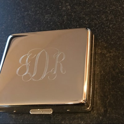 Monogram Pill Box, Personalized Pill Box, 7 Day Pill Box, Monogram Pill ...