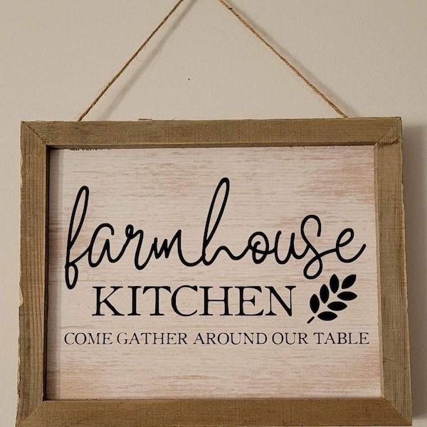 Farmhouse Sign Clipart, Rustic Home Decor, SVG / PNG - Etsy