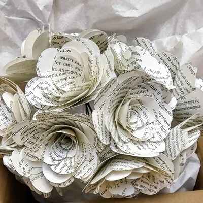 How the Grinch Stole Christmas Book Roses, Dr Seuss Paper Book Roses - Etsy