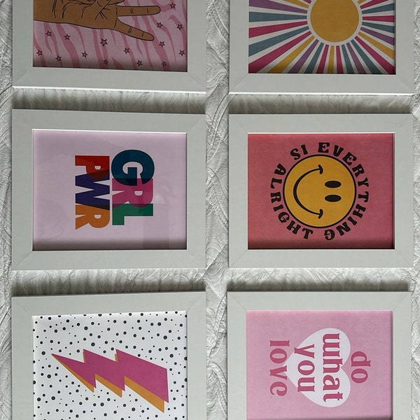 Collage Kit Pink Aesthetic, Pink Photo Collage, Wall Collage Prints ...