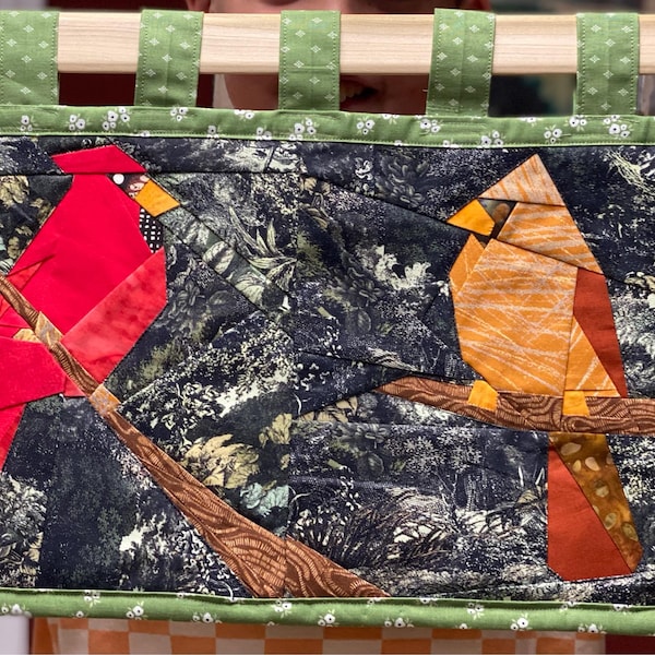 Female Cardinal Paper Piecing Pattern - Etsy