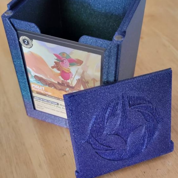 MTG Custom Deck Box Magnetic Display 100 EDH Commander - Etsy