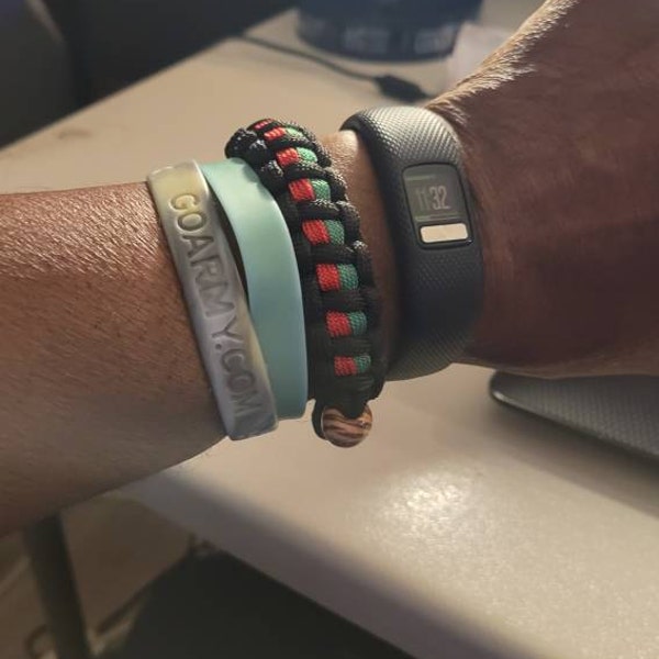 LGBTQ Plus Trans Pride Flag Inspired Paracord Adjustable Bracelet ...
