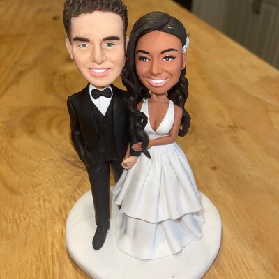 Rush Wedding Cake Toppers, Rush Order, Fast Shipping, Bride and Groom ...