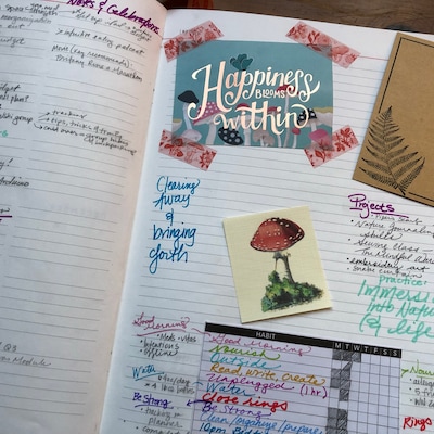 Cottagecore Stamped Note Cards Stationery Pack Bundle for - Etsy