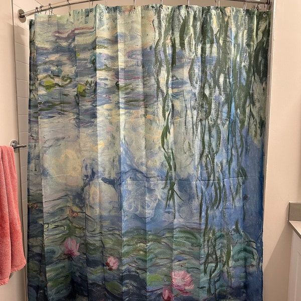 Fish Shower Curtain Colorful Tropical Fishes Species Bath Curtain ...