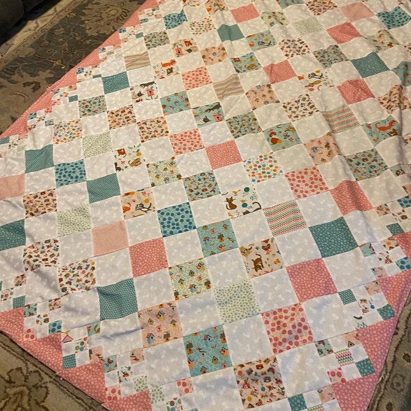 Easy PDF Digital Download Quilt Pattern, Diamond Patch #415 Designed by ...