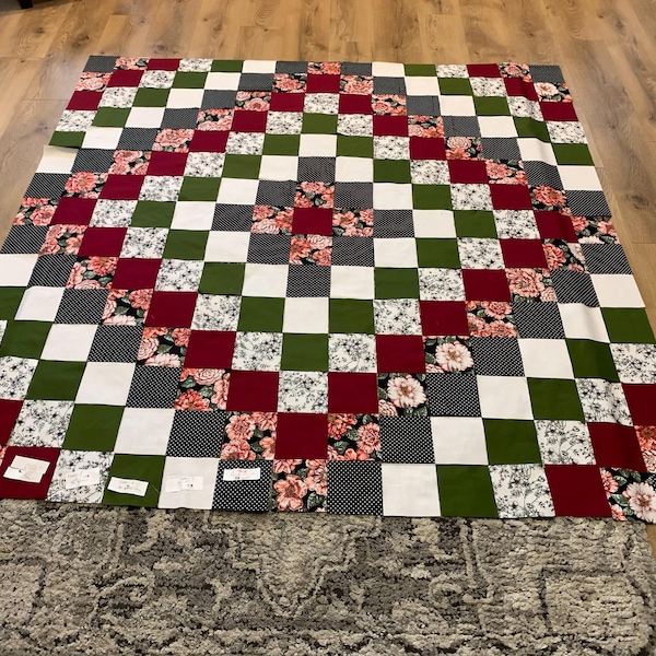 Easy Quilt Patterns PDF Oasis Quilt Pattern for Beginners Quilting ...