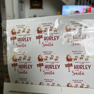 BOGO / Birthday Thank You Stickers / Birthday Stickers Personalized ...