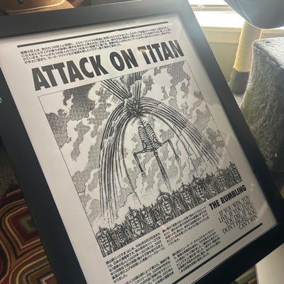 Jujutsu Kaisen Choso Poster 1 Piece Set Manga Art Anime Wall Print ...