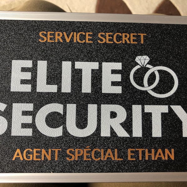 RING SECURITY Briefcase With Ring Holder Inside - Ring Bearer Case ...