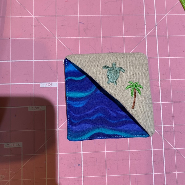 Mini Summer Machine Embroidery Designs Pack- 9 Designs by 3 Sizes Beach ...