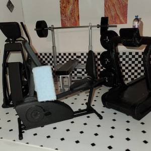 1 12 Scale Weights, Mini Dumbbells Set, Mini Weights, 1 12 Scale ...