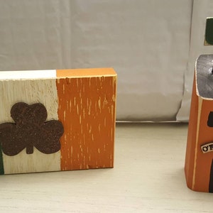 Primitive Wood Block With Seasonal Fall Prints on Both Sides - Etsy