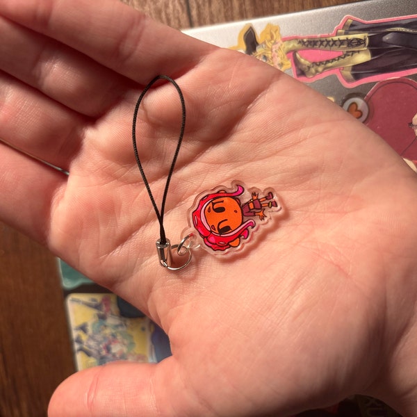 Splatoon Agents Phone Charm - Double Sided, 4 Variations, 1 In ...